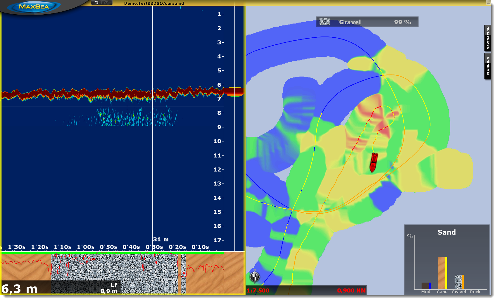 Bottom classification colors – MaxSea TimeZero ECS-Plot v.1.2 ...