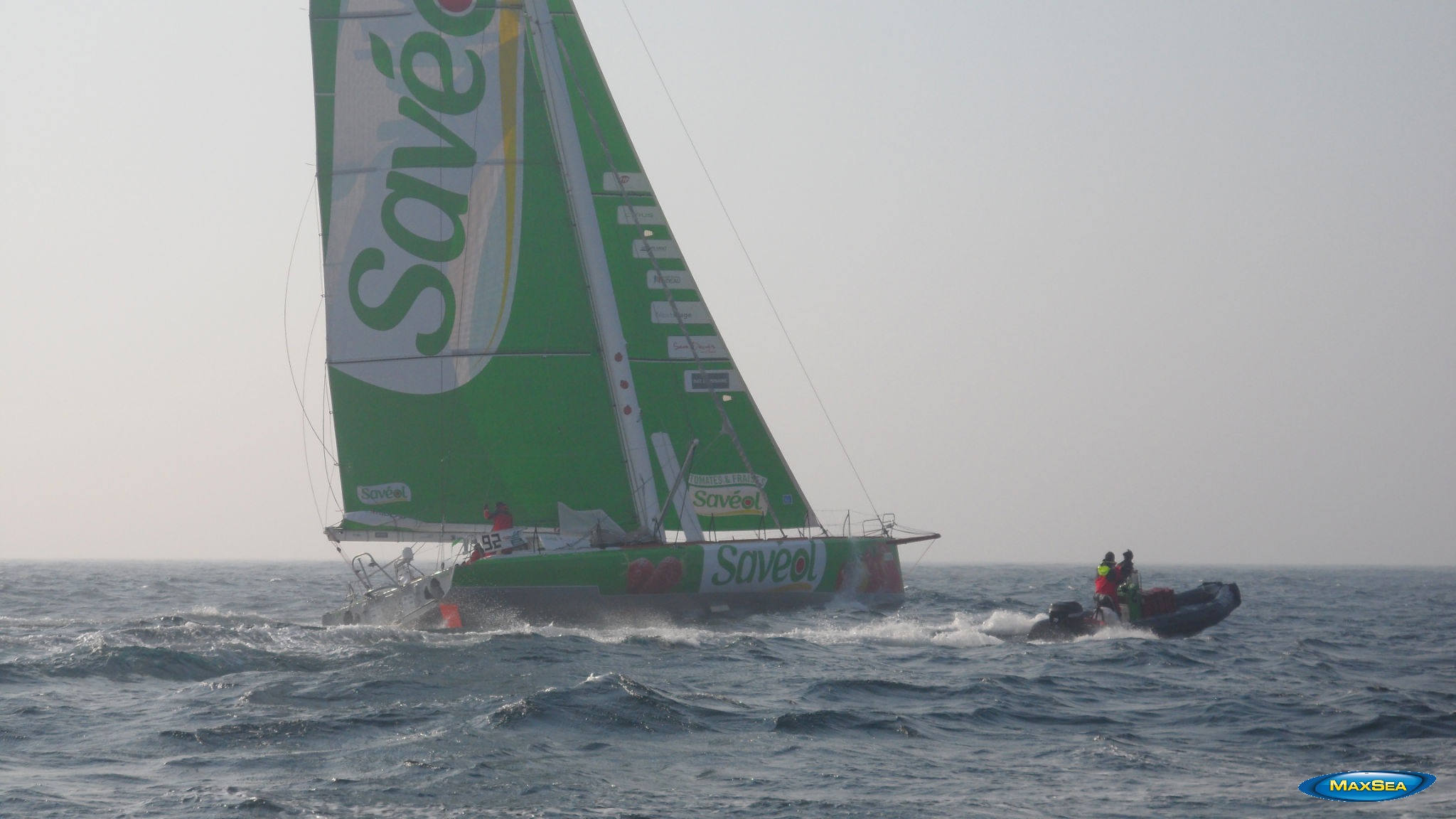 Sam Davies & Savéol – Transmanche Race 2012 – TIMEZERO Blog