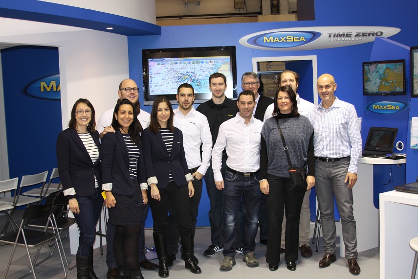 MaxSea Team at the 2012 Nautic – TIMEZERO Blog