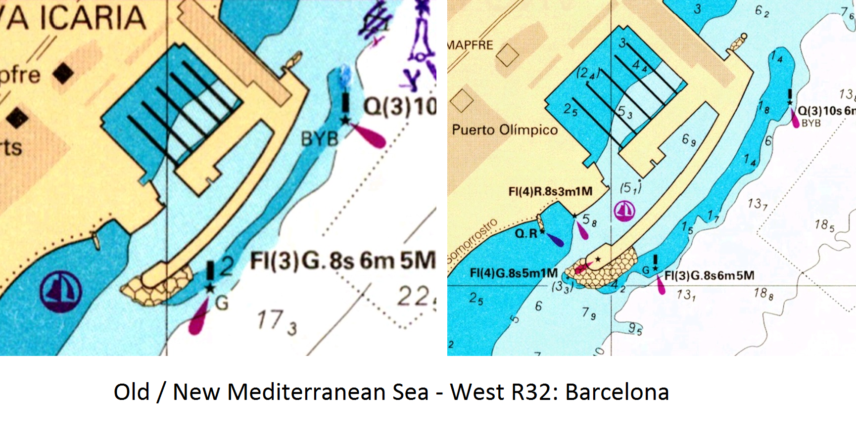Raster Chart Updates for West Europe and the Mediterranean – TIMEZERO Blog